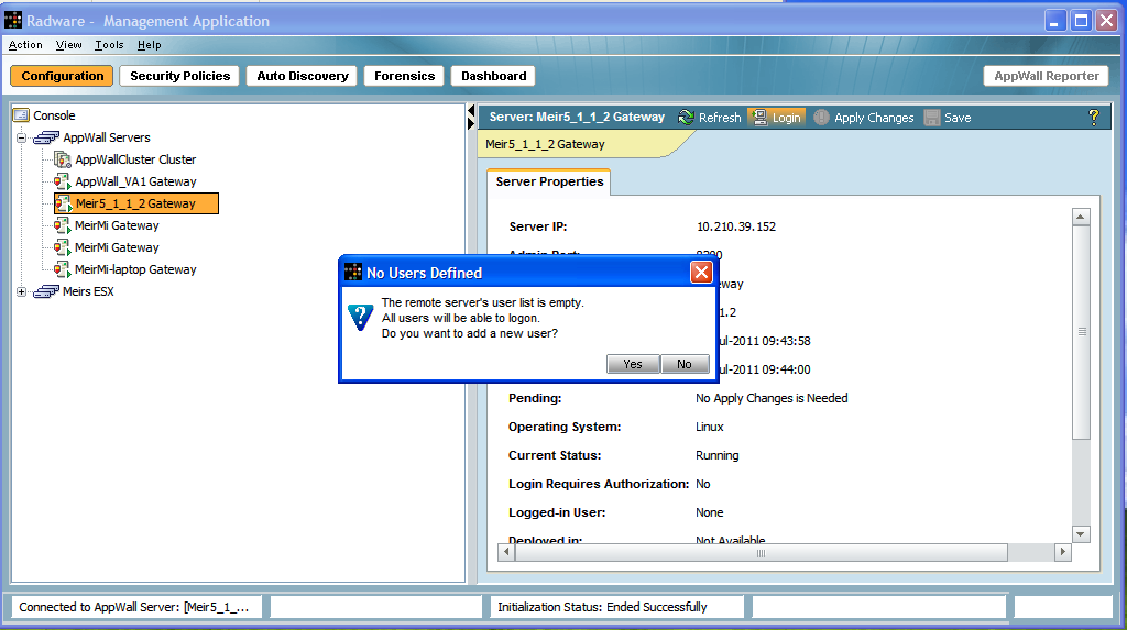 How to Reset the Administrator Password of the AppWall Management ...