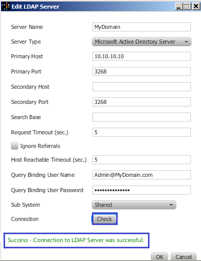 How to define Authentication Server for User Tracking, Authentication ...