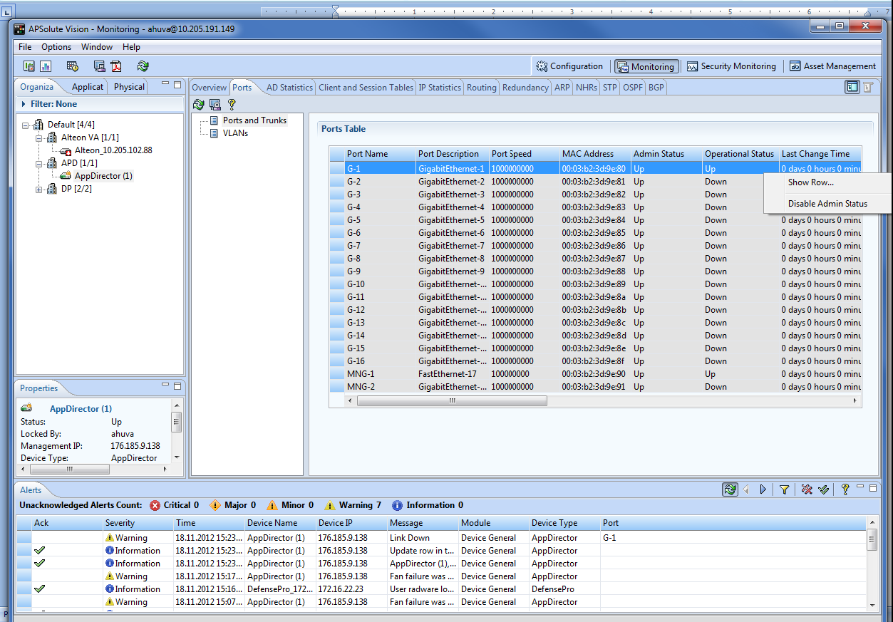 How to configure APSolute Vision HTTP/S Port per Device