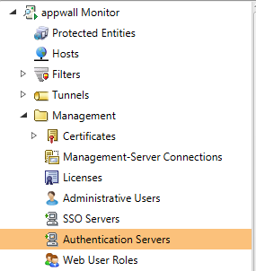 How to configure AppWall management with Radius authentication