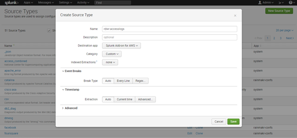 Collect Events To SIEM Example - AWS S3 To SPLUNK